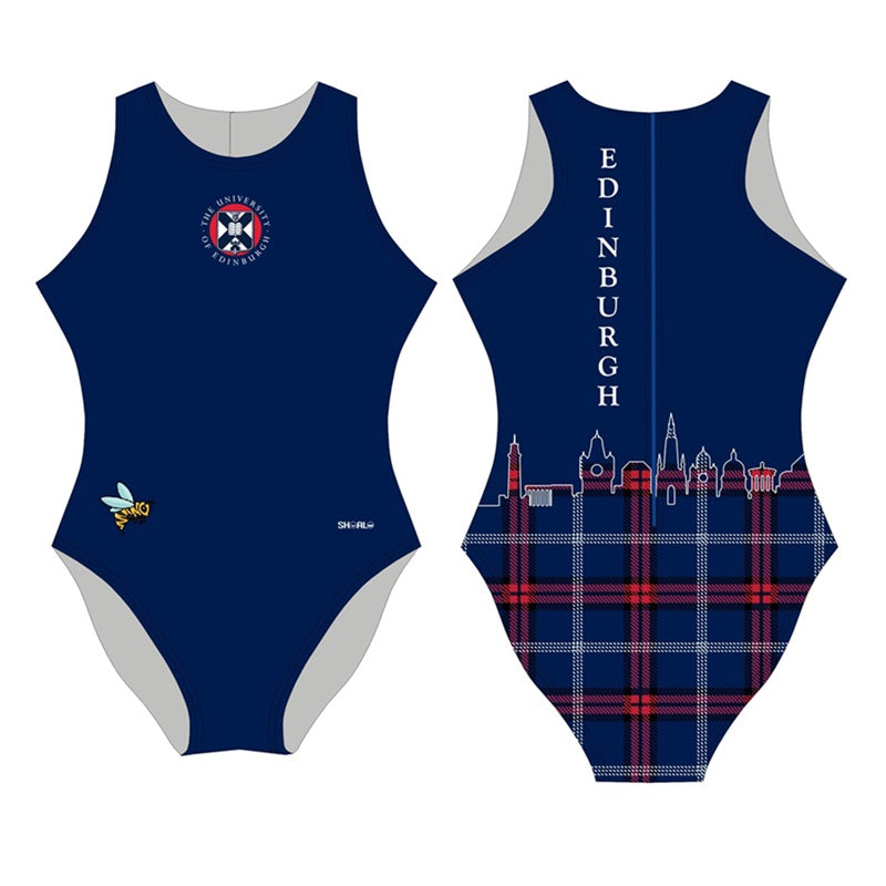 SHOALO Customised - Edinburgh University Womens Water Polo Suits - BEE ...