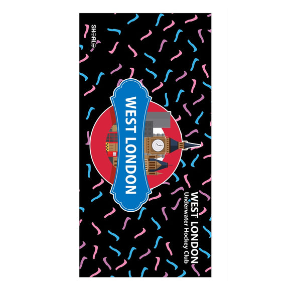 SHOALO Customised - West London Beach Towel – Waterpoloshop