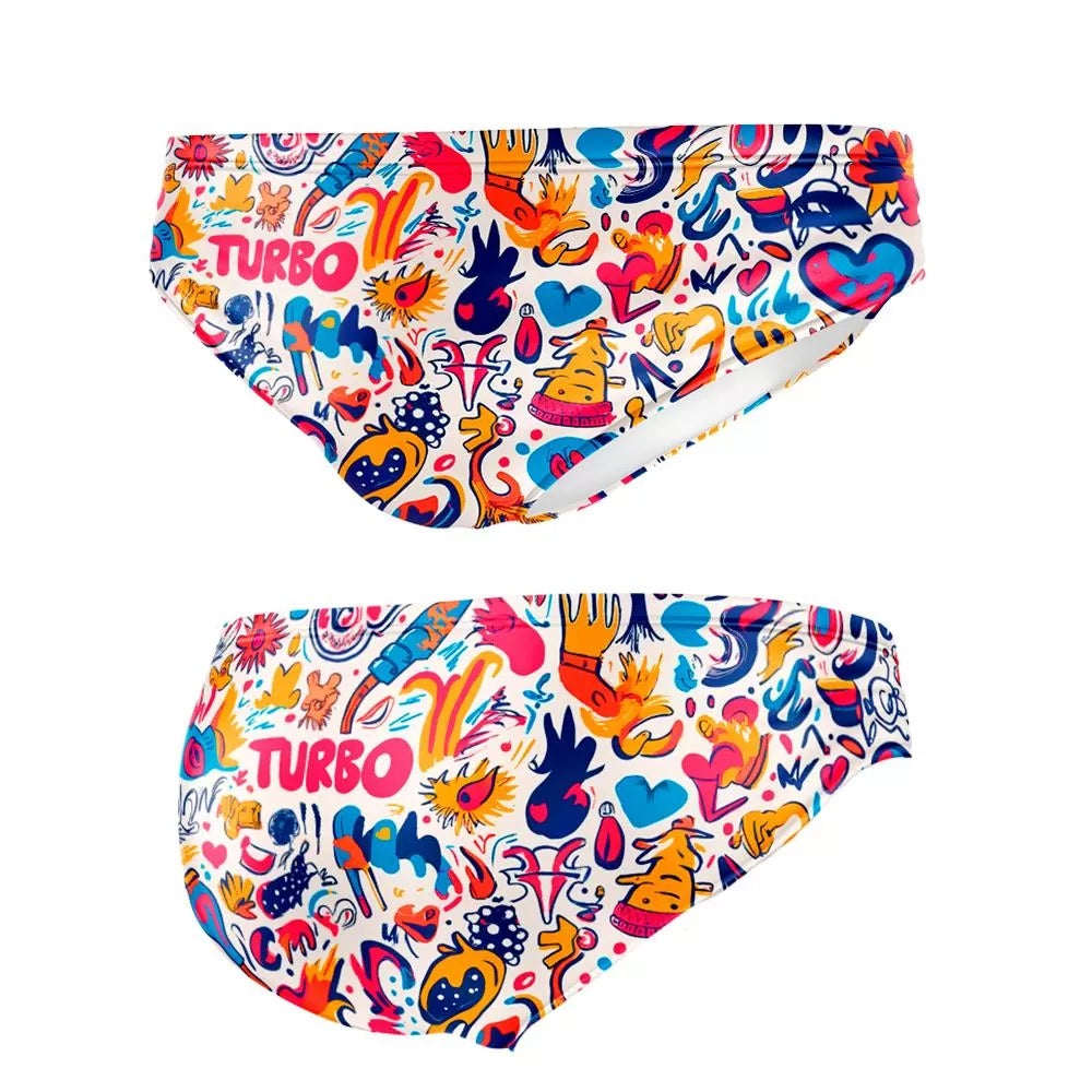 TURBO Doodles -732082 - Mens Suit - Water Polo – Waterpoloshop