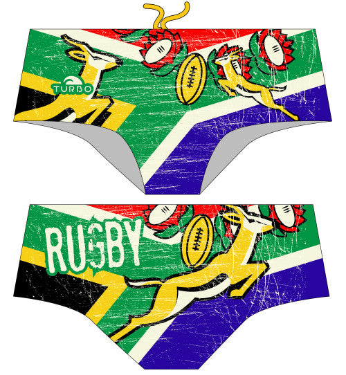 TURBO Rugby South Africa - 7989717-0099 - Mens Aquashorts - Swimming ...