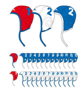 Custom designed, made to order / bespoke water polo hats / caps and sw ...