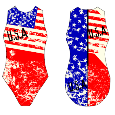 TURBO USA Vintage 2013 - 89876 - Womens Water Polo Suits / Costume ...